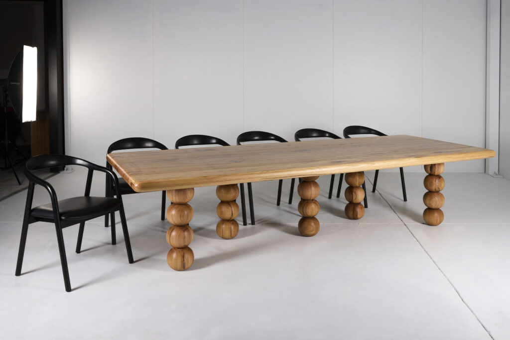 Byron Timber Dining Table – Victorian Ash | Arranmore Furniture