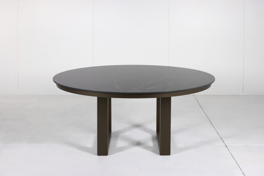Porcelain Round Outdoor Dining Table | Arranmore Furniture